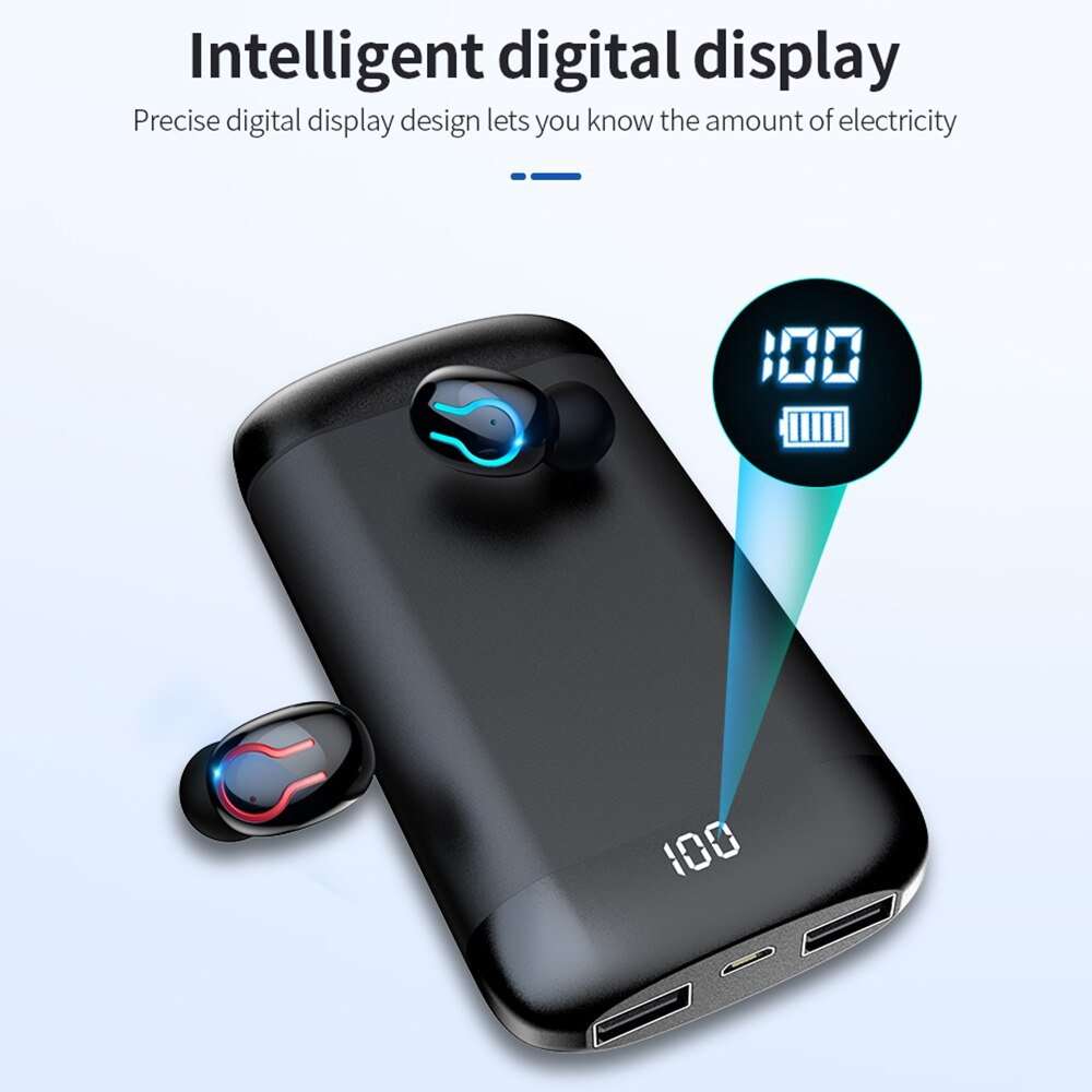 High Quality Power Bank Bluetooth Earbud With HD Bass Stereo - BuyBae ...